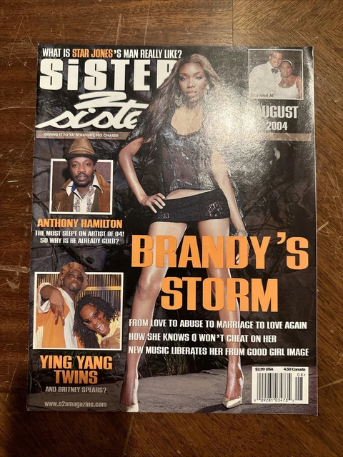 SISTER 2 SISTER Magazine August 2004 Brandy Anthony Hamilton Ying Yang ...