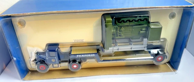 CORGI CLASSICS SCAMMELL Highwayman Low Loader Generator Load & Plinth G ...