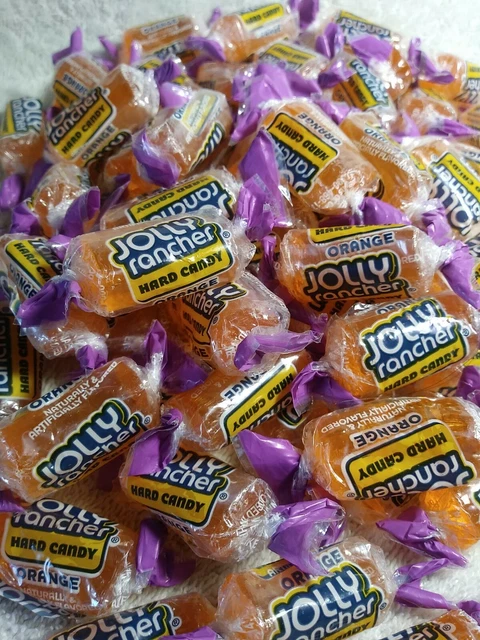 JOLLY RANCHER/ORANGE FLAVOR/2 lbs Hard Candy/TWO Pounds/NEW FRESH FREE ...