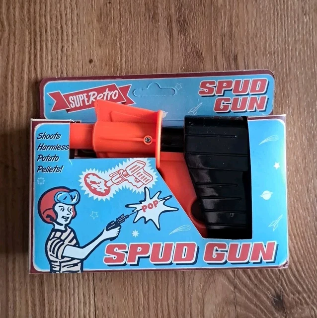 SUPER RETRO SPUD Gun Potato Gun Fun For Outdoor and Indoor £4.00 ...