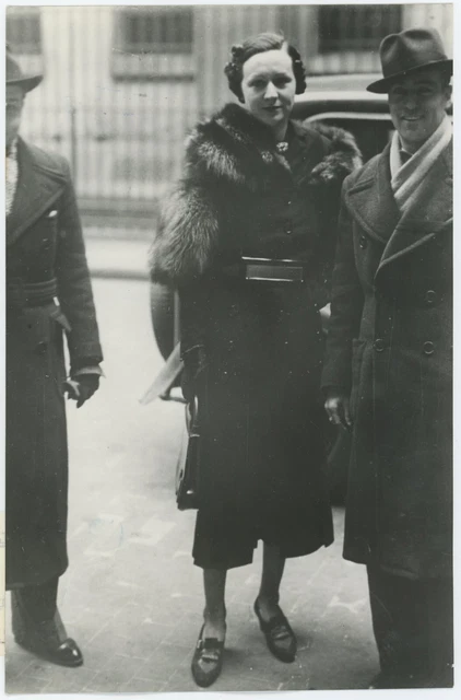 MAGDA FONTANGES, ACTRICE et journaliste. Maîtresse Mussolini ...