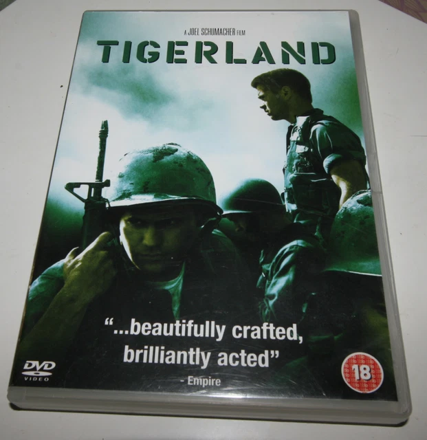 TIGERLAND DVD COLIN Farrell, Matthew Davis, Vietnam war training US ...