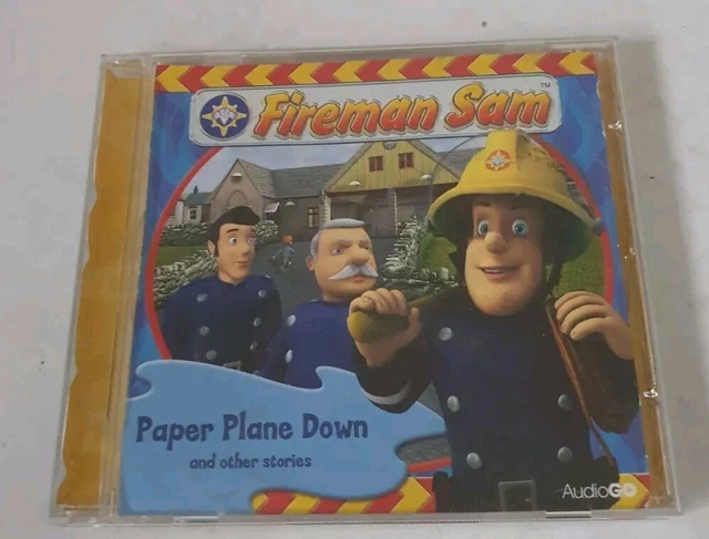 FIREMAN SAM - Paper Plane Down and Other Stories BBC AUDIO BOOK CD £6. ...