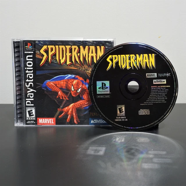 SPIDER-MAN (SONY PLAYSTATION 1, 2000) Tested! Complete! (Read Desc) $44 ...