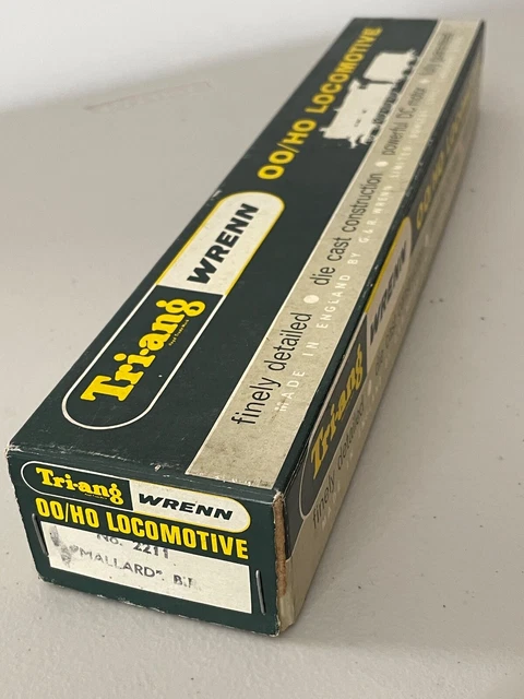 TRI-ANG WRENN MODEL Railways EMPTY Loco Box W2211 'MALLARD' £25.00 ...