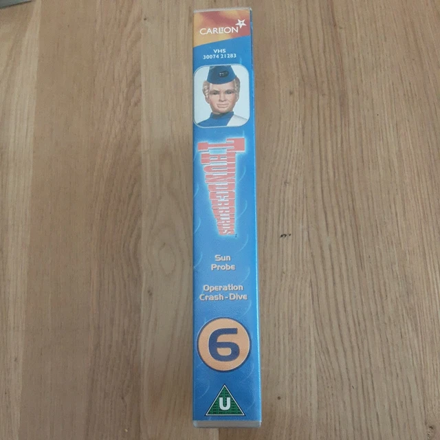 VINTAGE GERRY ANDERSON - Thunderbirds Vol 6 VHS Sun Probe - Operation ...