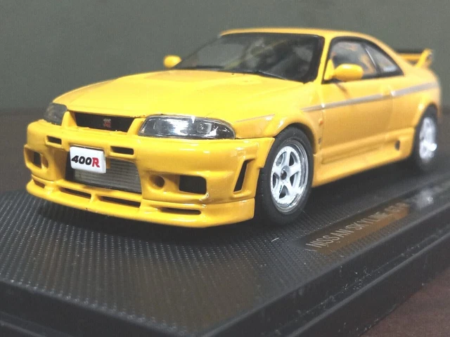 EBBRO 1/43 NISSAN Skyline GT-R BNR33 NISMO 400R du Japon EUR 66,47 ...