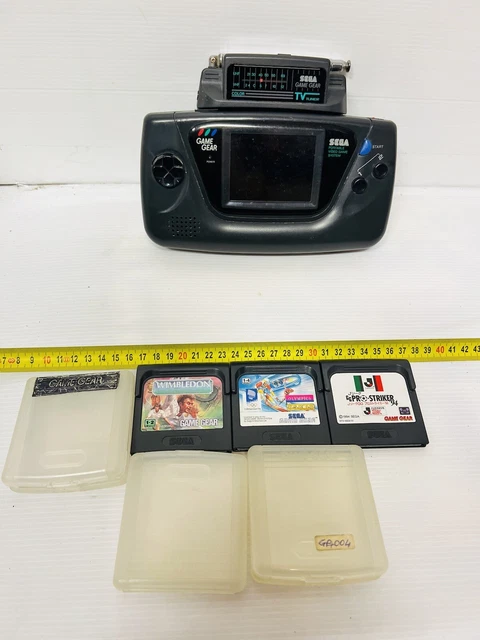 SEGA GAME GEAR Portable Avec Module TV Et 3 Jeux EUR 94,40 - PicClick FR