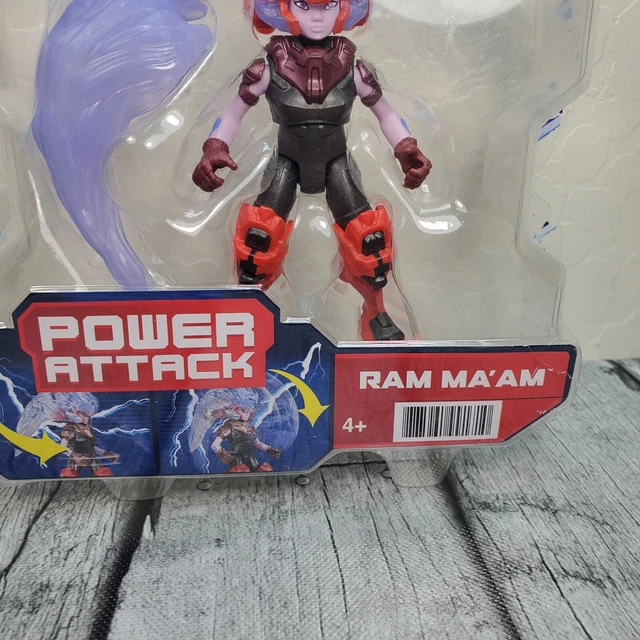 HE-MAN AND THE Masters Of The Universe Ram Ma'am Power Attack Figure ...