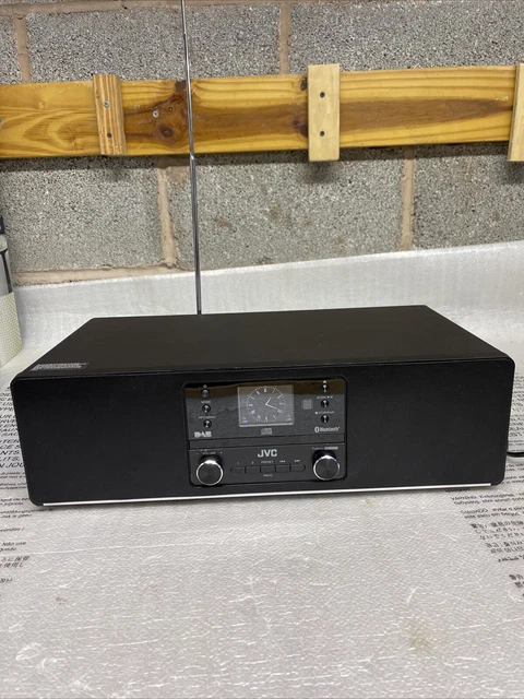 JVC RD-D100 BLUETOOTH All-in-One Hi-Fi System Black NO CD £21.59 ...