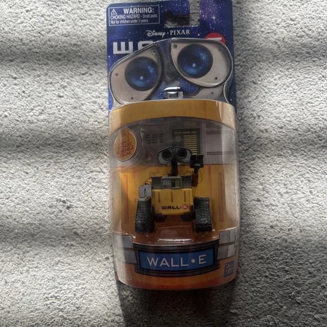 THINKWAY DISNEY PIXAR Factory New Wall E Poseable Action Figure Sealed ...