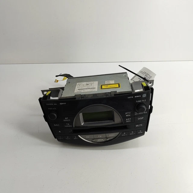 AUTORADIO LECTEUR CD musique TOYOTA RAV 4 MK3 A3 86120-42140 2.2 ...