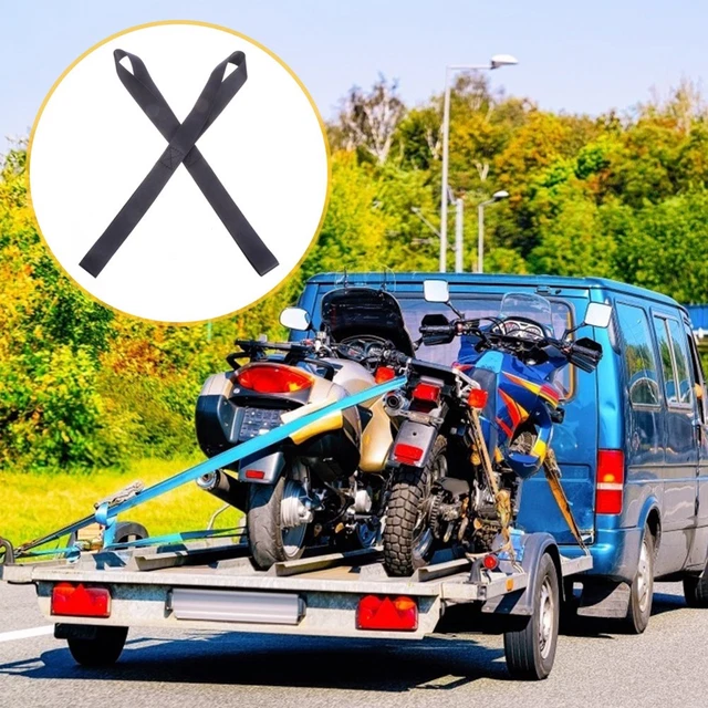 8 PCS CAR Tie down Strap Auto Ratchet Straps Bike Luggage Trunk Fixing ...