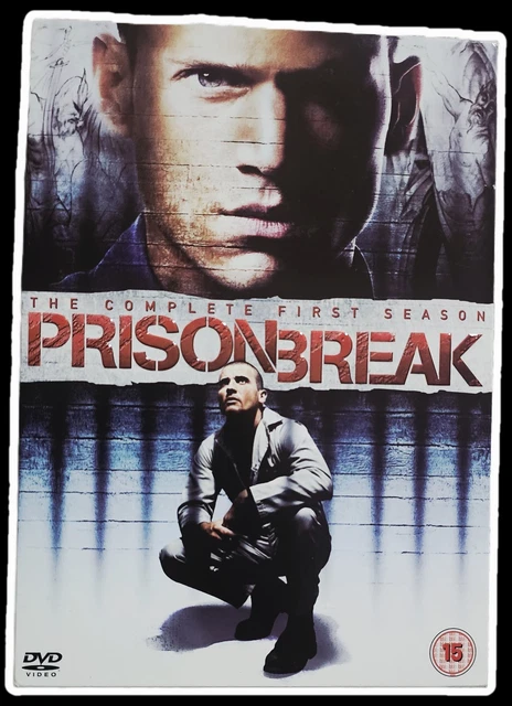 PRISON BREAK COMPLETE First Season DVD 2008, Dominic Purcell, Certified ...