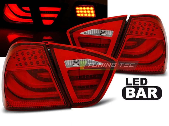 LTI LED TAIL Lights for BMW 3 Series E90 05-08 Red WorldWide FreeShip ...