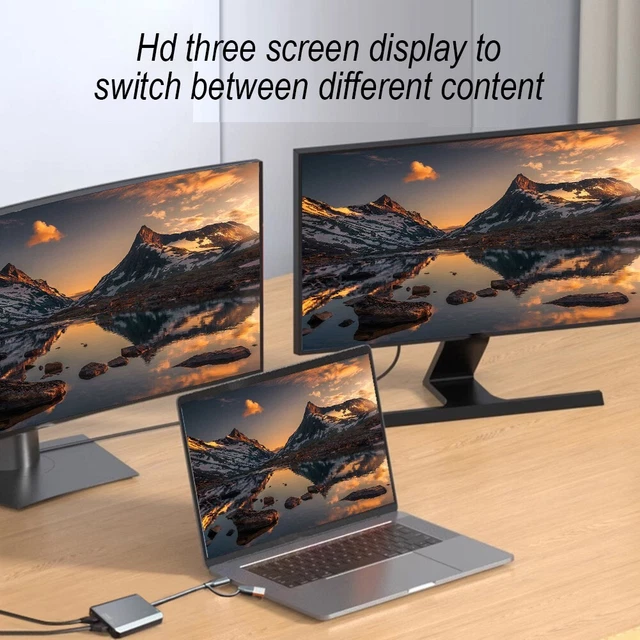 ADAPTATEUR DOUBLE SORTIE HD prenant en charge efficacement les p??riph??riques U EUR 35,26 ...