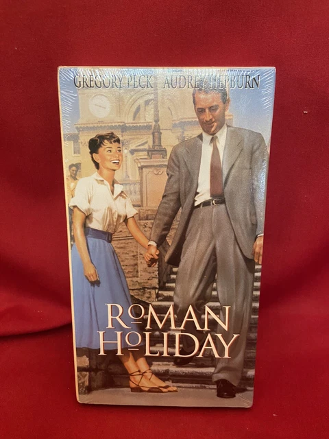 VACANZE ROMANE (VHS, 1953) Gregory Peck, Audrey Hepburn *nuovo ...