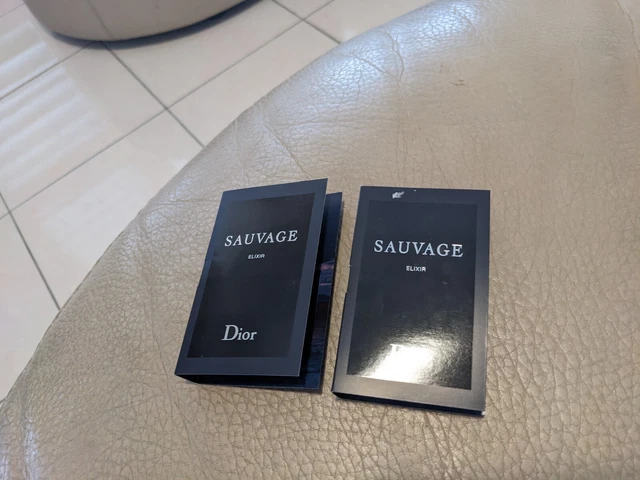 SAUVAGE ELIXIR - Dior - Sample 1ml x 2 $50.00 - PicClick AU