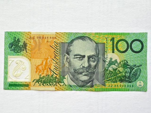 🌟RARE AUSTRALIAN 1996 Hundred 100 Dollar Note 💥 Fine Test Note ...