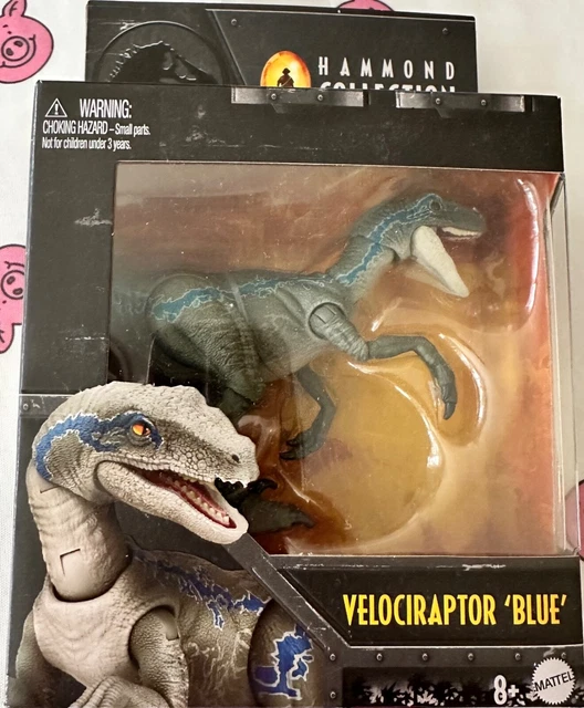 JURASSIC WORLD HAMMOND Collection Velociraptor Blue - NEW SEALED £27.00 ...