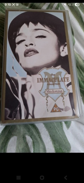 MADONNA THE IMMACULATE Collection VHS 12 Tracks 1990 PAL & Gloria ...