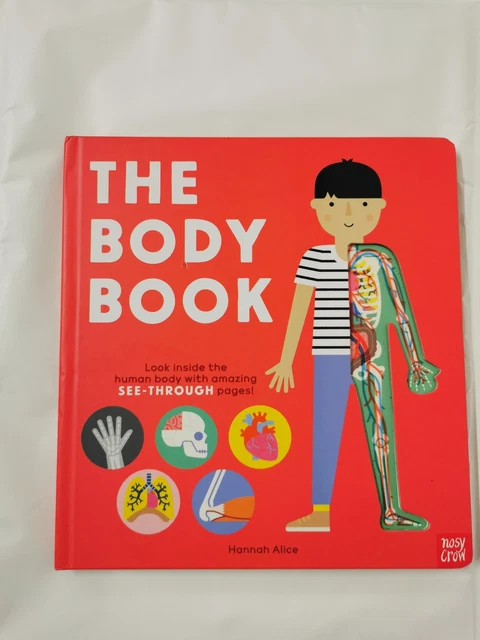 THE BODY BOOK: Look inside the human body with amazing SEE-THROUGH ...
