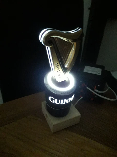 GUINNESS RARE MINI light font bar pub good condition collectable £30.00 ...