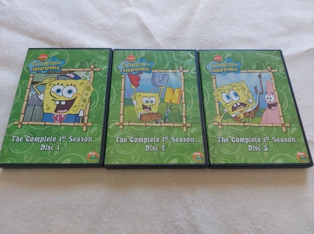Spongebob Squarepants Complete 1st Season 1 3 Dvd New - vrogue.co Spongebob Squarepants Complete 1st Season 1 3 Dvd New - vrogue.co