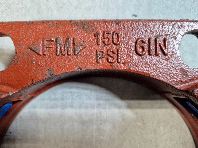 SIGMA SLCE-X6 ONE-LOK Pipe Restraint Gland for 6" PVC Water Pipe MJ ...