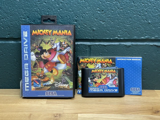MICKEY MANIA SEGA Mega Drive PAL Complete With Box & Game & Manual £19. ...