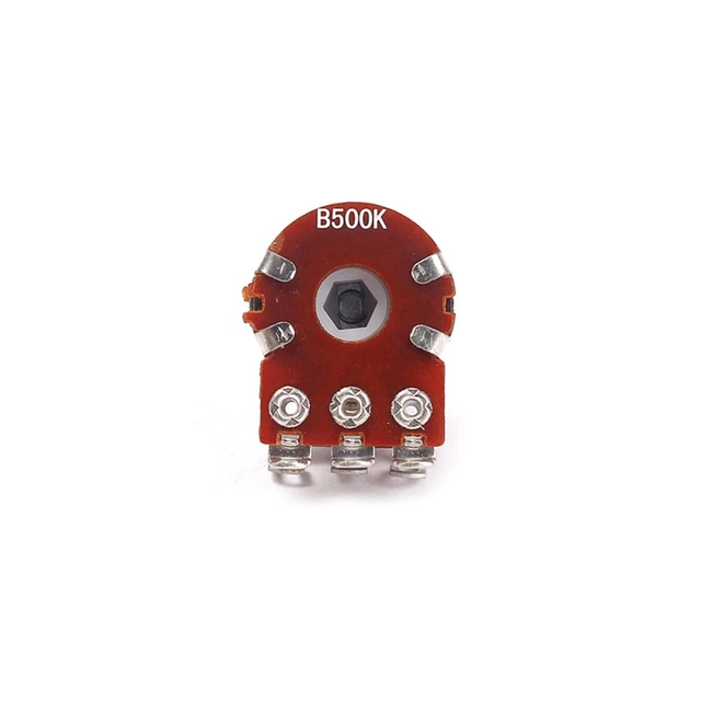 VOLUME CONTROL POTENTIOMETER Shaft Tone Audio Taper Knurled Tuning £7. ...