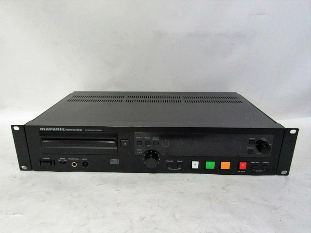MARANTZ PROFESSIONAL CDR633 Rackmount CD Recorder Player CDR633/U1B EUR ...