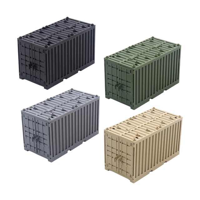 CONTAINER BLOCKS BRICKS Box Toy Cargo Shipping Container for Birthday ...