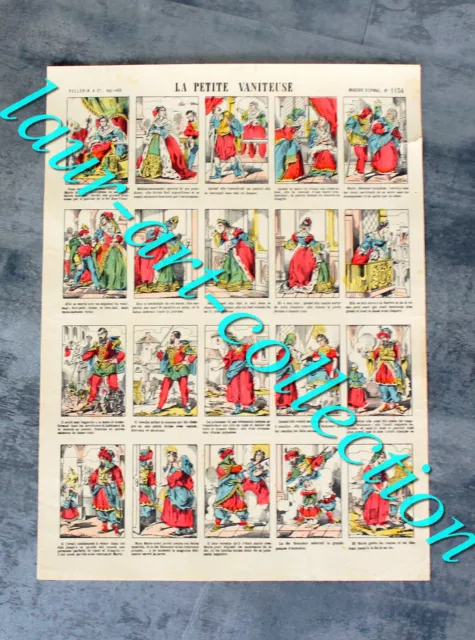 RARE ESTAMPE PELLERIN & Cie, IMAGERIE D'EPINAL N°1154 LA PETITE ... RARE ESTAMPE PELLERIN & Cie, IMAGERIE D'EPINAL N°1154 LA PETITE ...