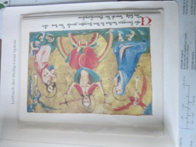 NÜRNBERG DOKU FAKSIMILE 1026E Leitbuch des Heilig Geist Spitals ...