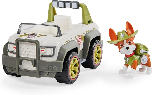 PAW PATROL TRACKER’S Jungle Cruiser Vehicle and Tracker Action Figure £ ...