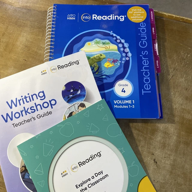 HMH INTO READING Teachers Guide Grade 4 Vol 1 Modules 1-3 Writing ...