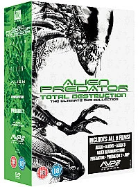 ALIEN VS PREDATOR: Total Destruction Collection [DVD] {Free P&P Tracked ...