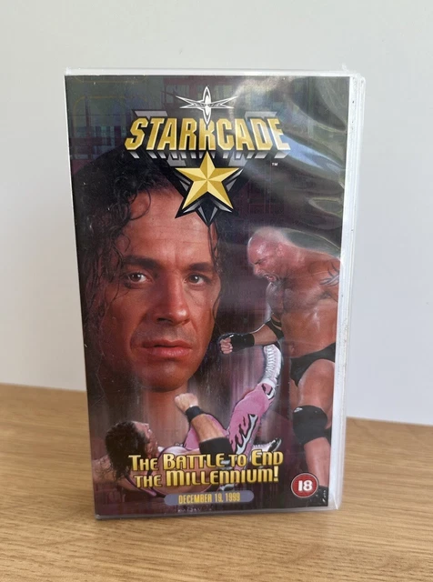 WCW STARRCADE 1999 Bret Hart, Goldberg, Sting Pro-Wrestling VHS Pay Per ...