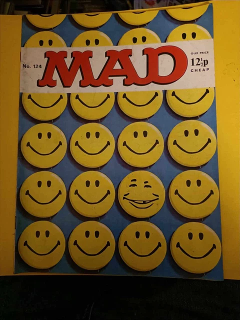 VINTAGE MAD MAGAZINE 1970s UK Issue # 124 The Partridge Family TV ...