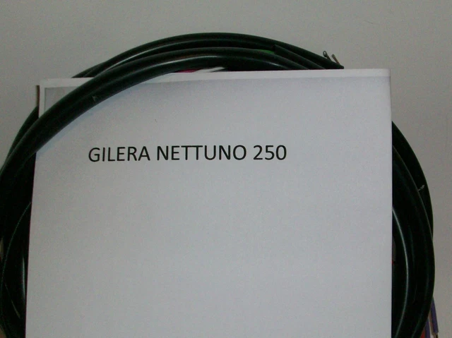 IMPIANTO ELETTRICO ELECTRICAL WIRING MOTO GILERA NETTUNO 250 + schema ... IMPIANTO ELETTRICO ELECTRICAL WIRING MOTO GILERA NETTUNO 250 + schema ...
