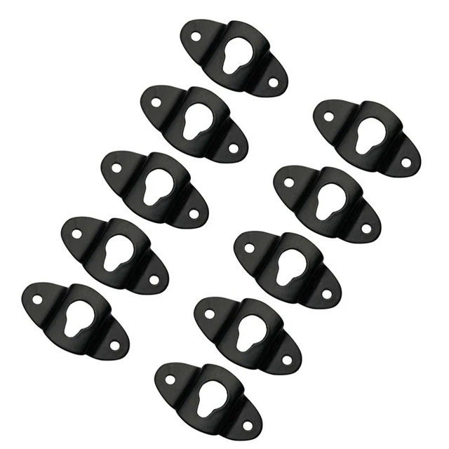10 PCS SURROUND Sound Box Audio Hook Wall Mount Bracket Speaker Hooks ...