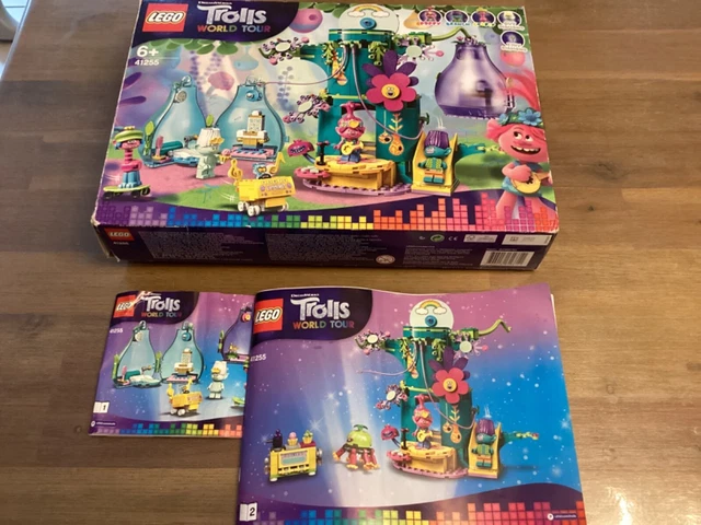 LEGO 41255 TROLLS world tour dreamworks complet notice et boite EUR 37 ...
