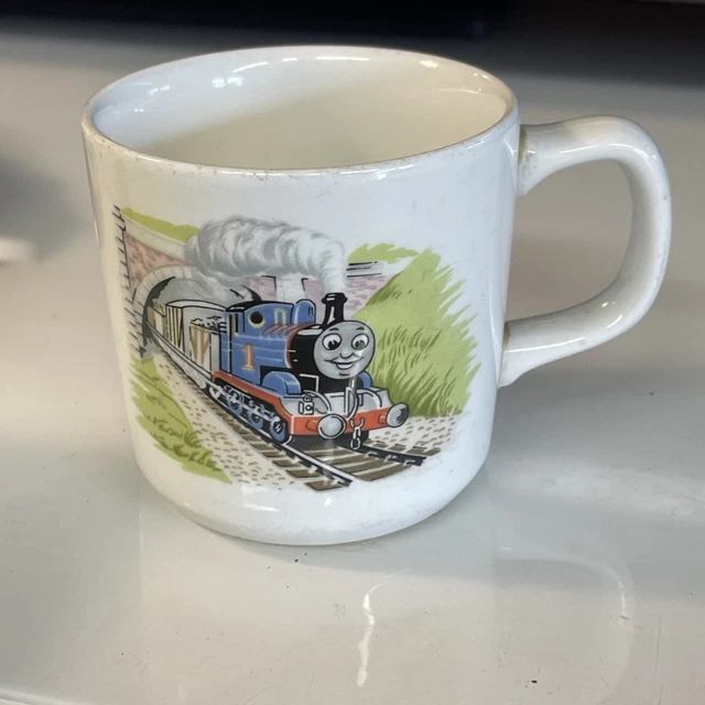 VINTAGE WEDGWOOD THOMAS THE TANK ENGINE MUG CUP CERAMIC 1980’s ...