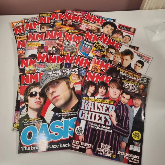 NME MAGAZINES MUSIC X 20. Issues From 2005, The Killers, Ian Brown ...