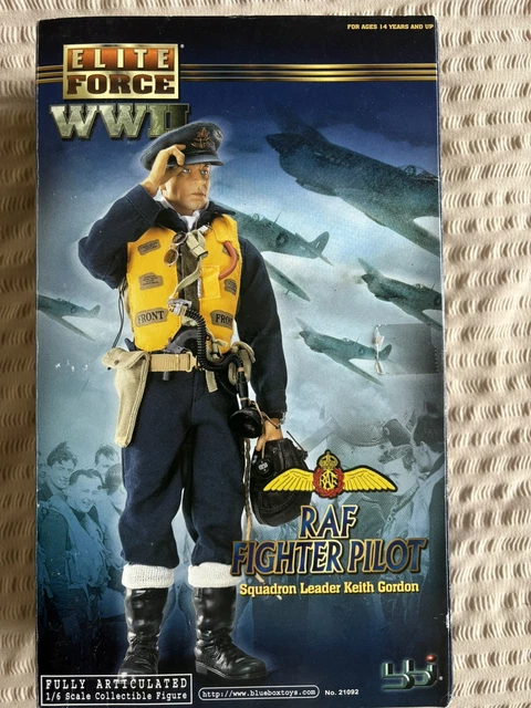 DRAGON ACTION MAN bbi RAF Pilot ww2 fighter pilot SL Keith Gordon 1/6 £ ...
