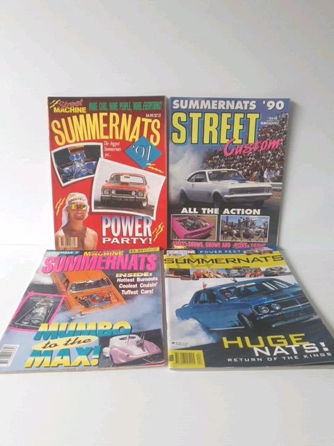 SUMMERNATS VINTAGE 90S Car Magazine Bundle Street Machine £31.71 ...