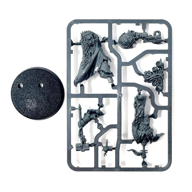 (X1571) OBSIDIUS MALLEX Chaos Lord forteresse pierre noire Warhammer ...