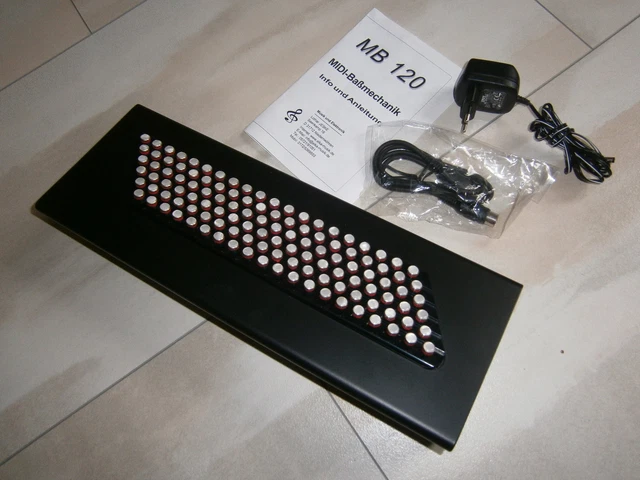 ELKA ORLA MIDIBASS Mechanik Tastatur Akkordeon MIDI Baß MB120 NEU EUR ...