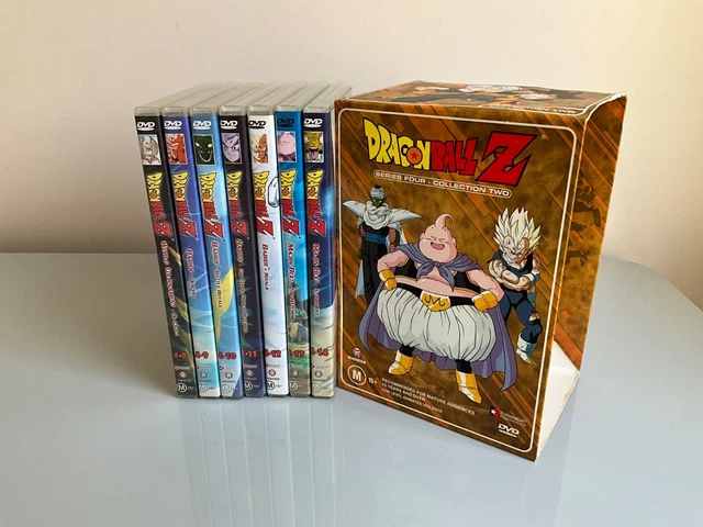 DRAGON BALL Z Series Four Collection Two - Box Set 7 Discs Region 2 & 4 ...